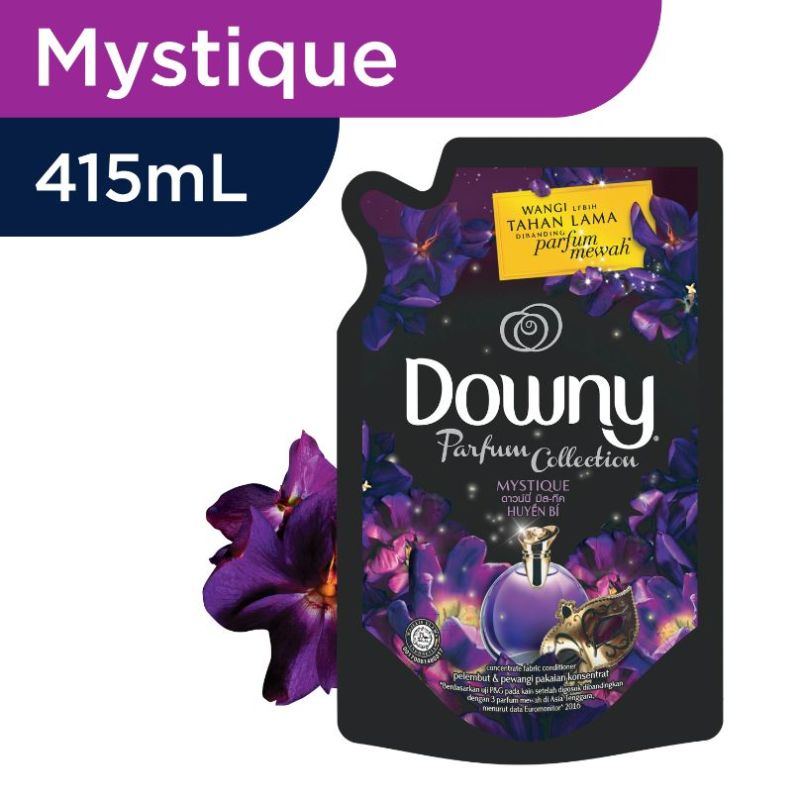 Jual Downy Mystique Pelembut & Pewangi Pakaian [415 mL/ Refill] - - di ...
