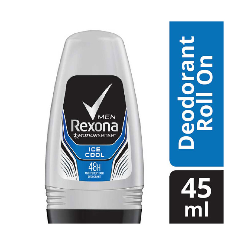 Jual Rexona Men Deodorant Roll On Ice Cool 45ml Di Seller Manna Kampus - Manna Kampus - Kab ...
