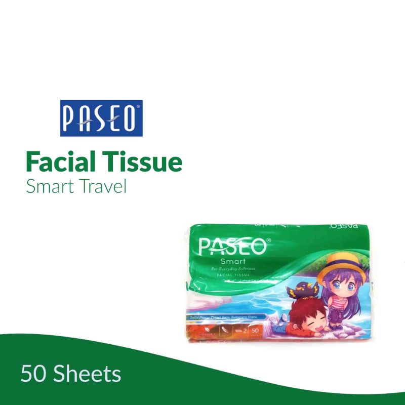 Jual Paseo Smart Travel Pack Tissue [50 sheets] di Seller CV PUMUNU ...