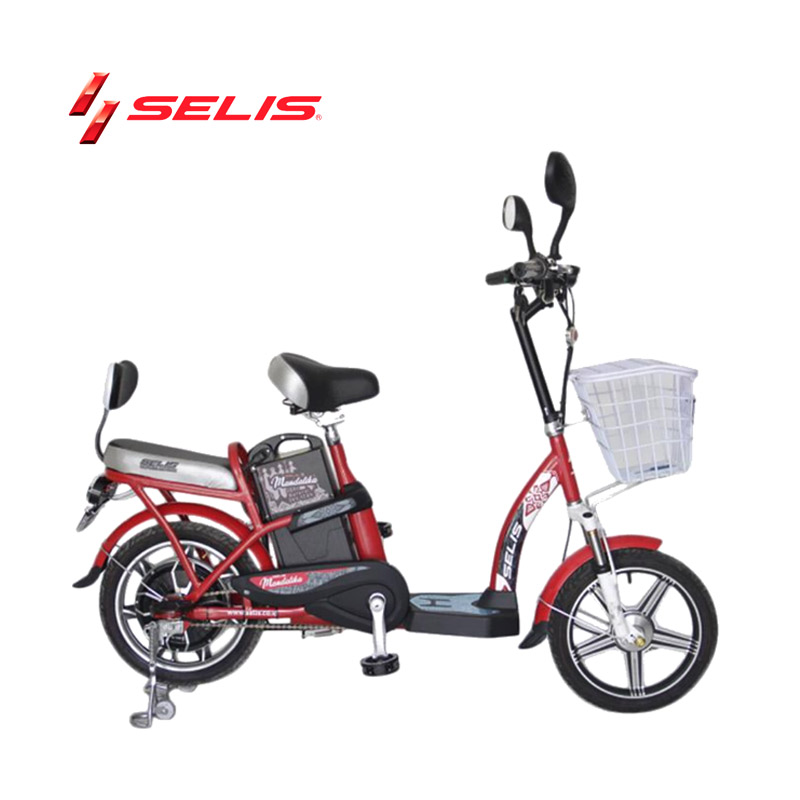 Promo Selis Mandalika Sepeda Listrik - Red Black Diskon 11% di Seller ...