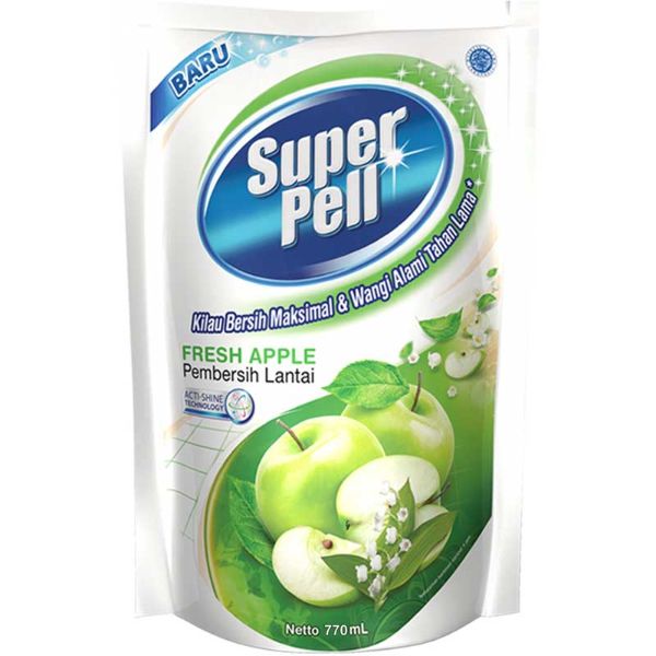 Jual Super Pell Pembersih Lantai Japanese Apple & Peony 770 ml di Seller Alfamidi - Alfamidi ...
