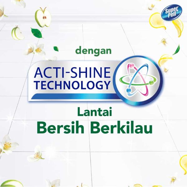 Jual Super Pell Pembersih Lantai Japanese Apple & Peony 770 ml di ...