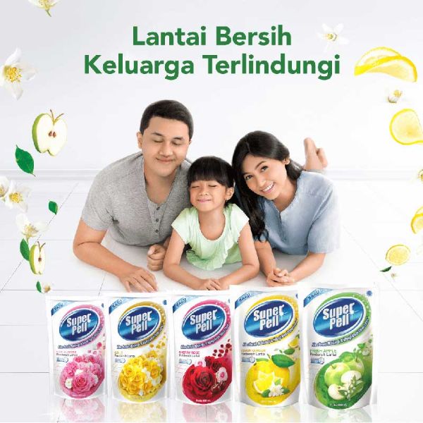 Jual Super Pell Pembersih Lantai Japanese Apple & Peony 770 ml di ...