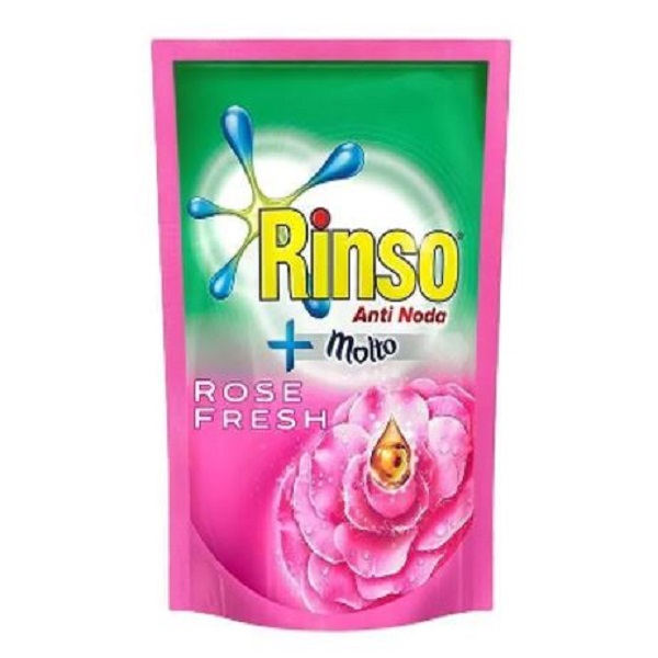 Jual Bandung - Rinso Molto Rose Fresh Liquid Detergent [700 Ml/ Pouch ...