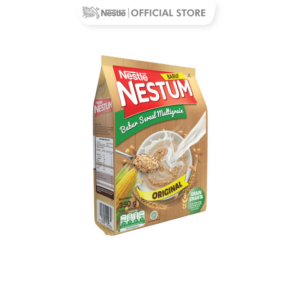 Jual Nestle Nestum Original Bubur Sereal Multigrain [Pouch/ 350 g/ 2 ...