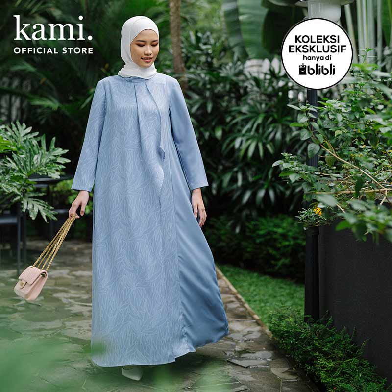 Jual KAMI. Majani Series Cyra Dress Wanita - Cosmic ( Gamis ) - M di ...