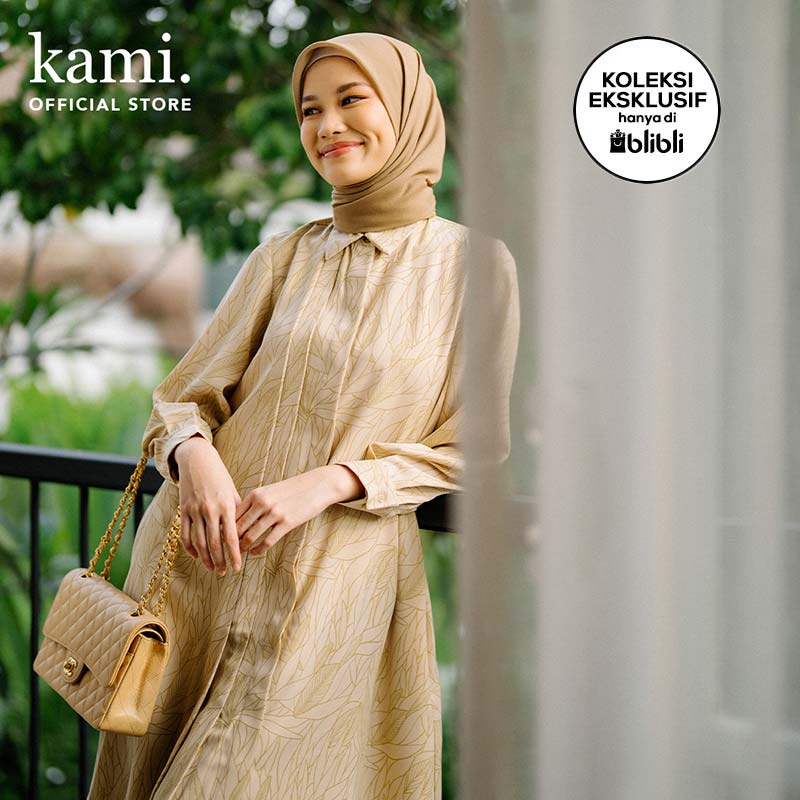 Jual KAMI. Majani Series Drey Tunik Wanita - Camel ( Atasan Muslim ) di ...