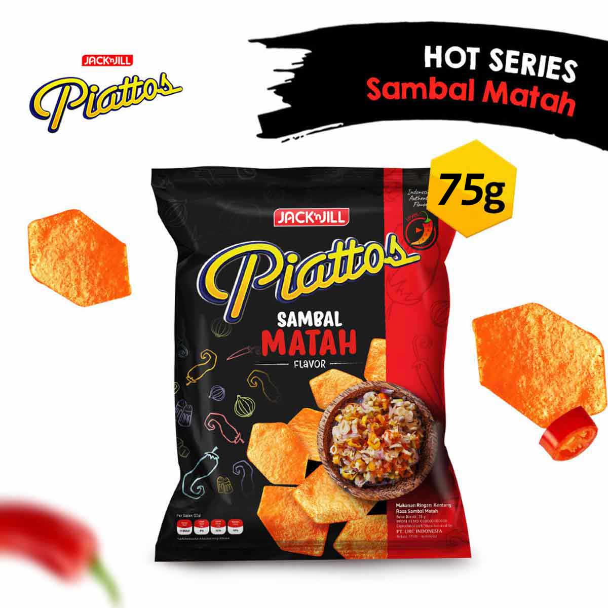 Jual Piattos Sambal Matah [75 g] di Seller Blibli.com - Kota Tangerang ...