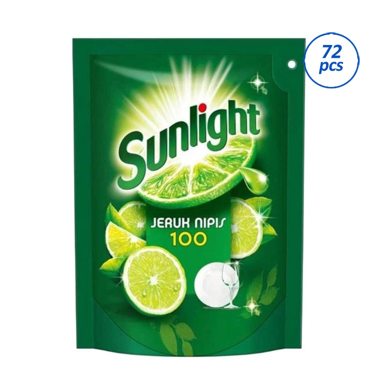 Jual Sunlight Jeruk Nipis Sabun Cuci Piring [90 Ml/ 72 Pcs/ Karton] Di Seller Langgan Grosir ...