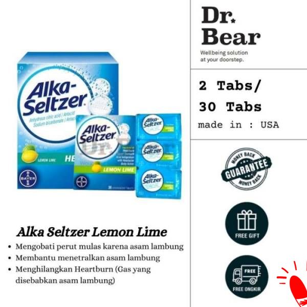 Jual Repack Alkaseltzer lemon 2 Tabs di Seller Dr. Bear - Paseban, Kota ...