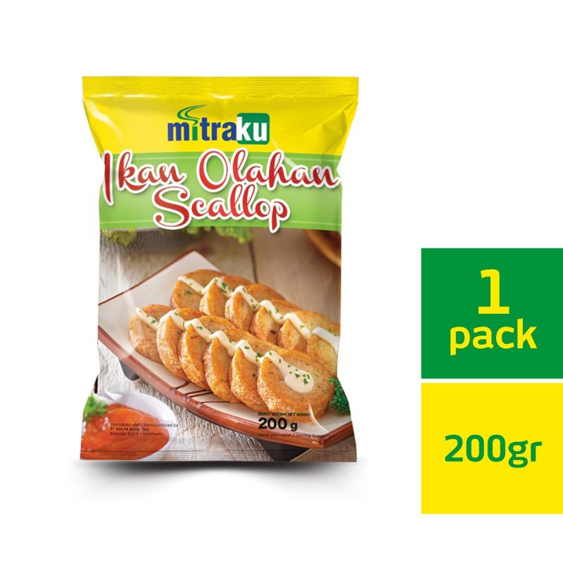 Jual Mitraku Scallop [200 G] Di Seller Fahreza Frozen Food - Pacar ...