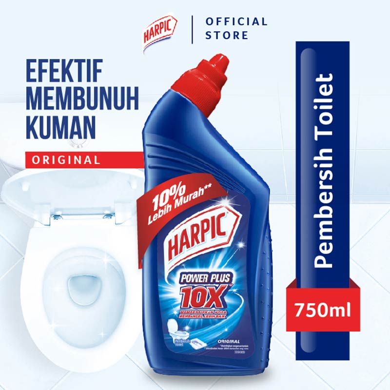 Jual Harpic Power Plus Pembersih Toilet Original 750 Ml Di Seller Sari Limo Official Store