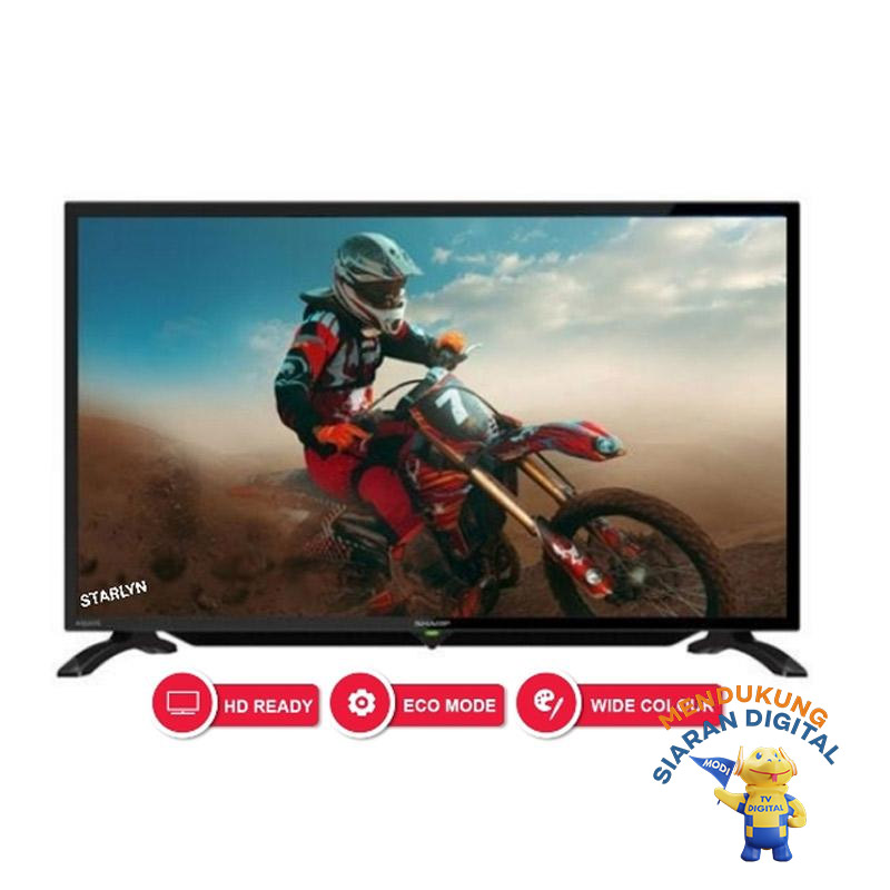Jual Sharp 2T-C32BA1i New 2019 LED TV [32 Inch] HITAM - di Seller ...