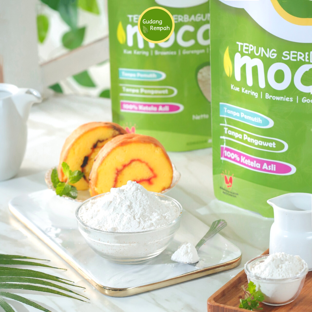 Promo Termurah Tepung Mocaf 1 Kg Gluten Free Diskon 15% Di Seller ...