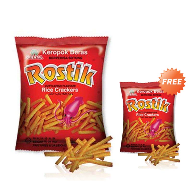 Jual WHS - BUY 1 GET 1 Oriental Rostik Cuttlefish Flavour Rice Crackers ...