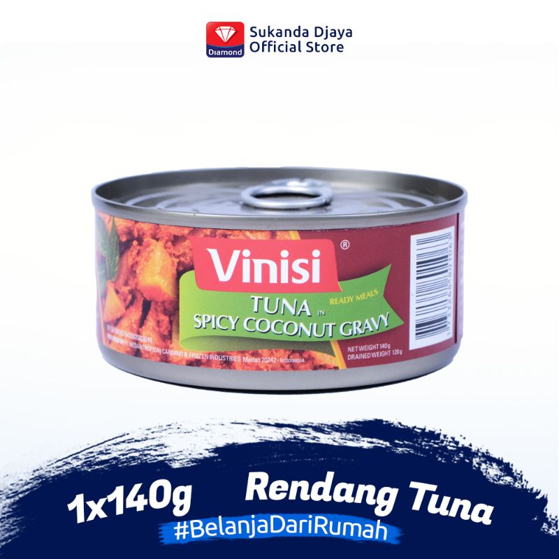 Jual Vinisi Rendang Tuna [140 g] di Seller Bonnet Supermarket Official ...
