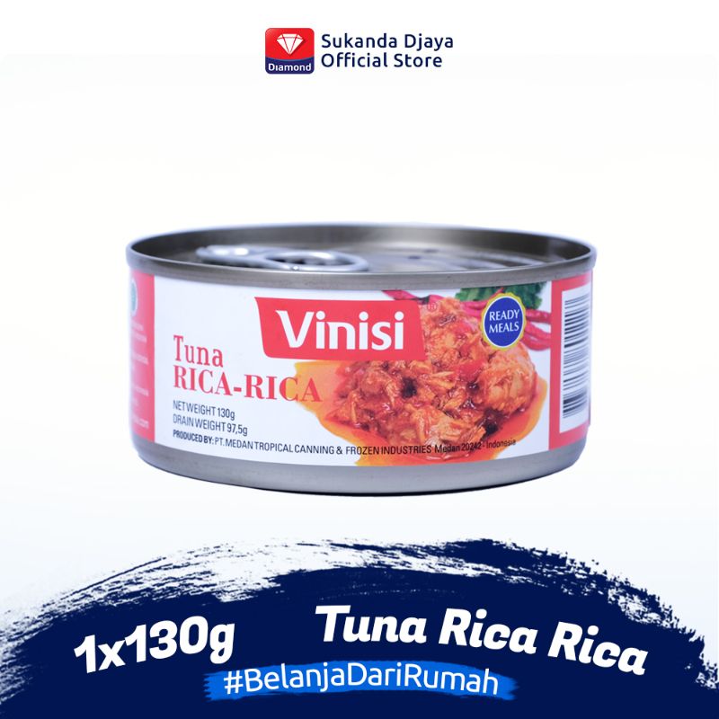 Promo Vinisi Tuna Rica Rica [130 g] Diskon 11% di Seller Sukanda Food ...