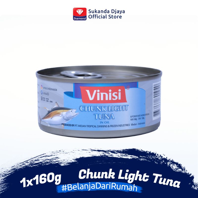 Promo Vinisi Chunk Light Tuna [160 G] Diskon 18% Di Seller Sukanda Food ...