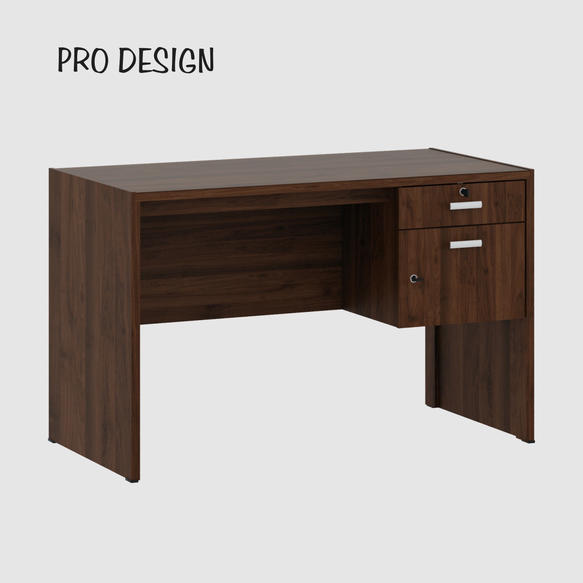 Jual Pro Design Volta Meja Kerja Kantor [Ukuran 120 cm] - Brown Walnut ...