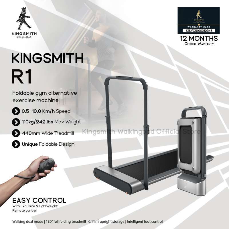 Jual Xiaomi Kingsmith Walking R1 Pro Pad 2 In 1 Fitness Treadmill ...
