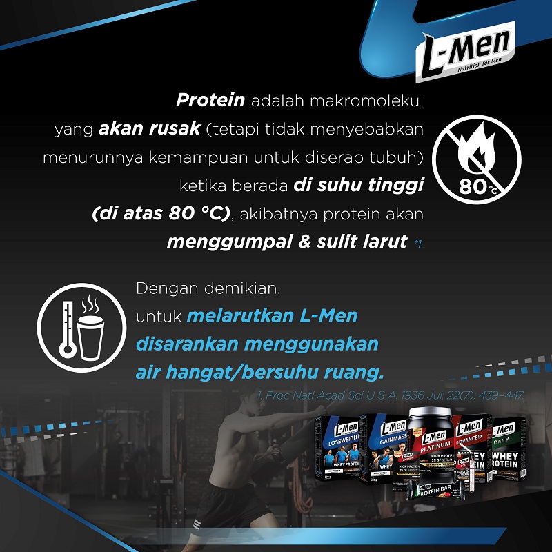 Promo L-men Platinum Choco Latte 800g (25g Protein / Serving ...