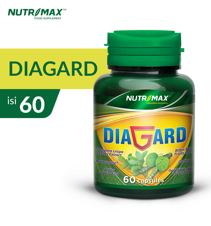Promo Nutrimax Diagard Suplemen Kesehatan [60 Capsules] Diskon 26% di ...