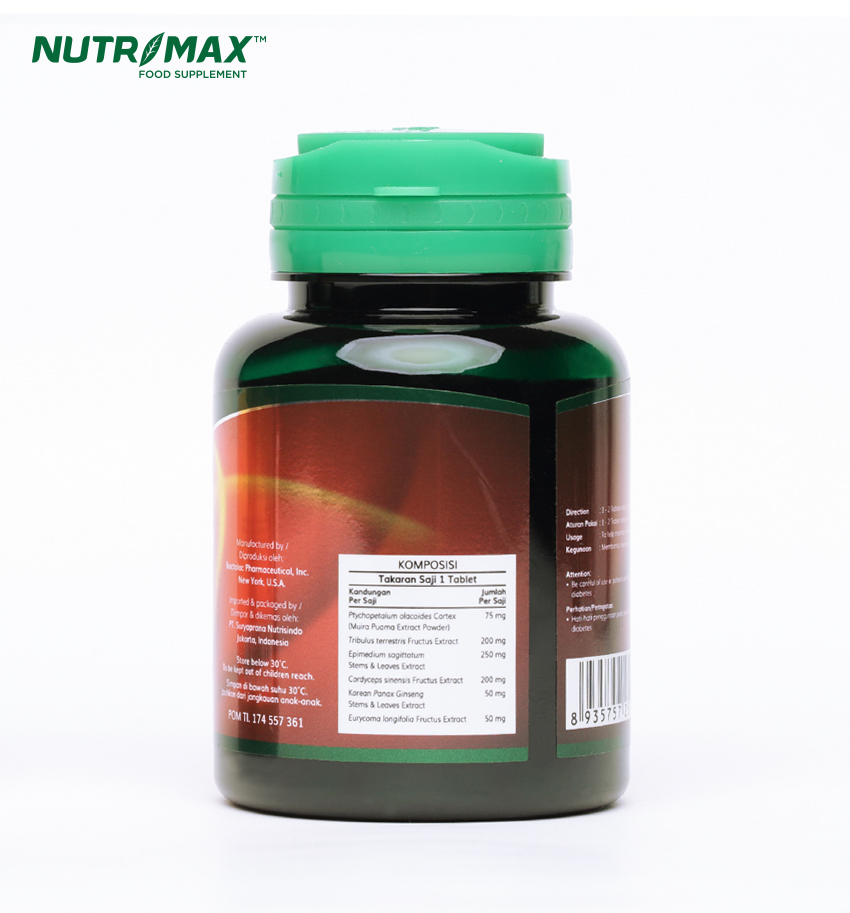 Promo [last Chance] - Nutrimax Male Formula Rx Suplemen Kesehatan [30 ...