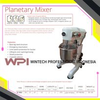 Promo Getra B 10HJ Planetary Mixer 10 Liter Mixer Roti Kue Dengan 3