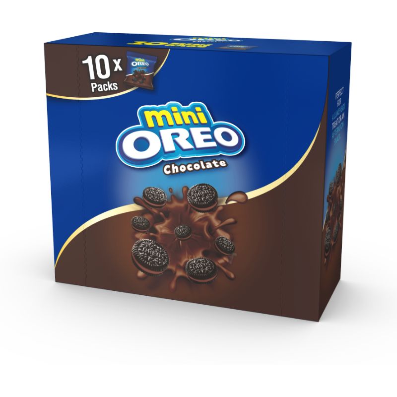 Promo Mini Oreo Biskuit Chocolate Box [10x20.4g] Diskon 4% Di Seller ...