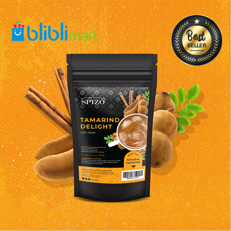 Jual SPIZO Tamarind Delight aka. Sari Asam Minuman Bubuk [250 g] di ...