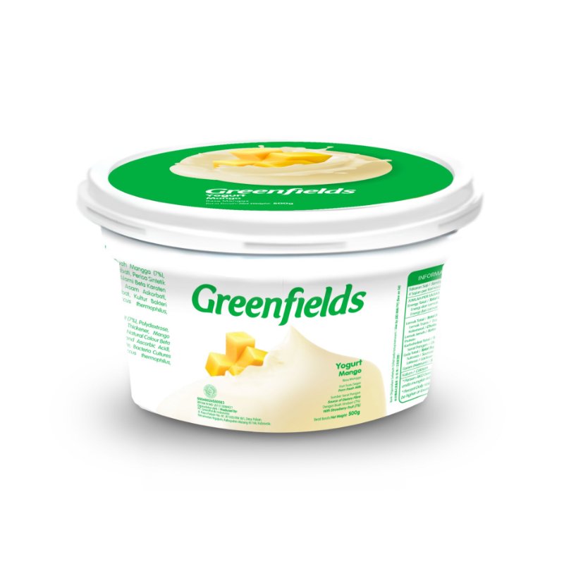 Promo Greenfields Yogurt Mango [500 g] Diskon 15% di Seller Greenfields ...