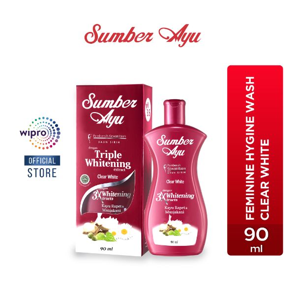 Jual Sumber Ayu Feminine Hygiene Wash Clear White Triple Whitening ...