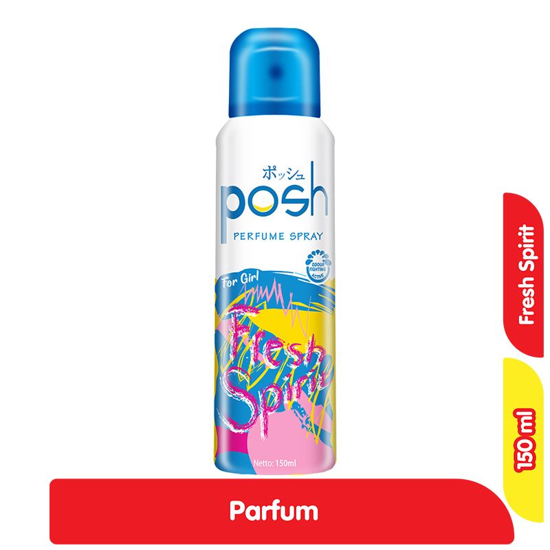 Jual Posh Perfumed Body Spray Fresh Spirit 150 ml di Seller Alfamart ...
