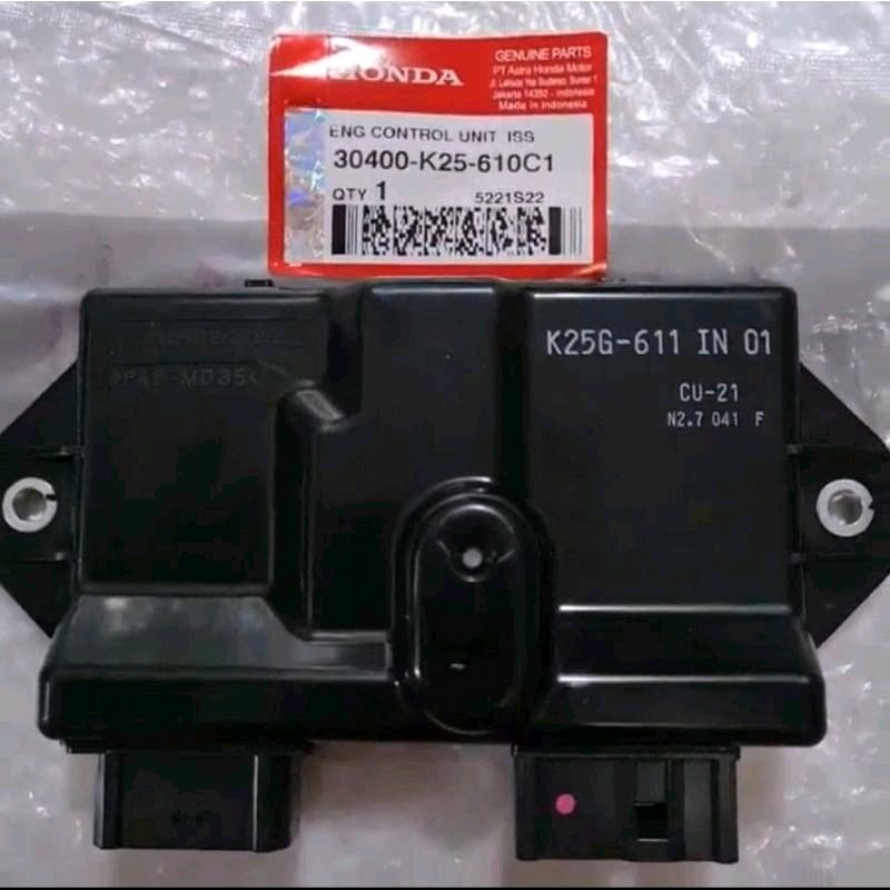 Jual 30400-K25-610C1 Ecu atau ecm beat f1 iss stater halus ori ahm di ...