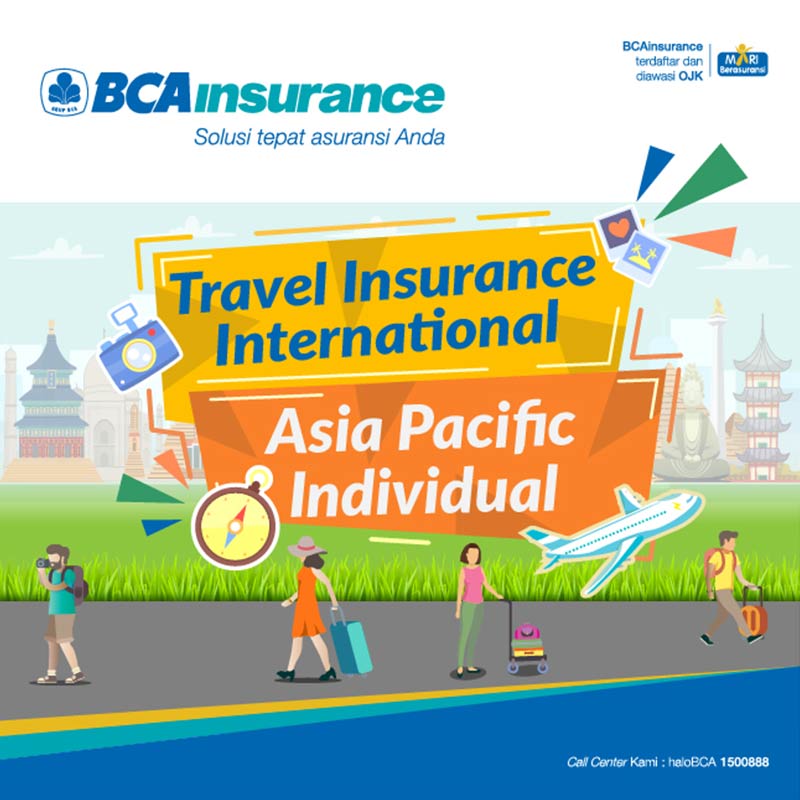 Jual BCAinsurance Travel Insurance International - Asia Pacific ...