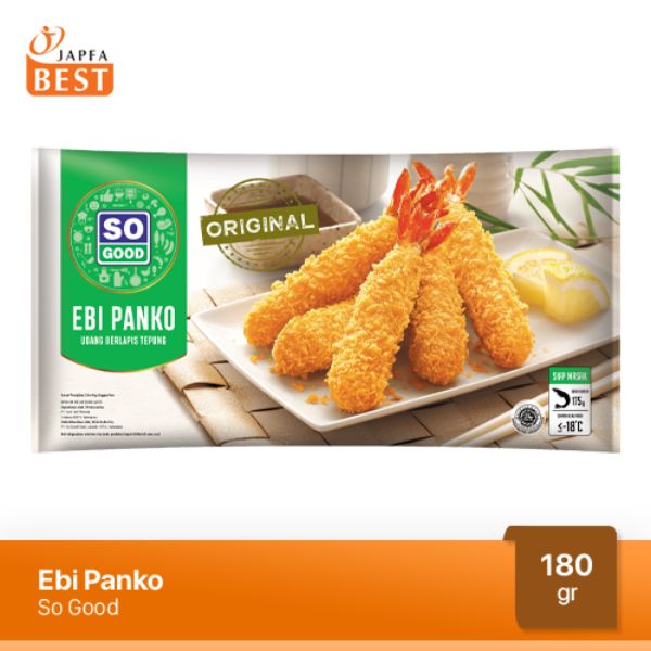 Promo Ebi Panko So Good 180 gr Halal Diskon 23% di Seller Japfa Best ...