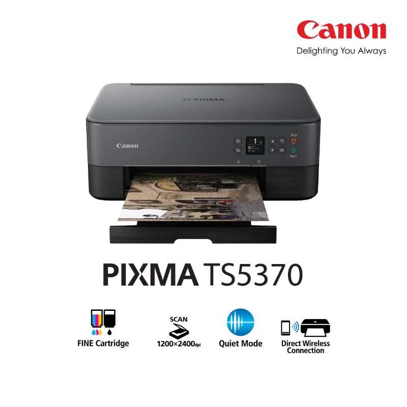 Promo Canon Pixma Ts5370 Printer [print, Scan, Copy, Wifi] Diskon 19% ...