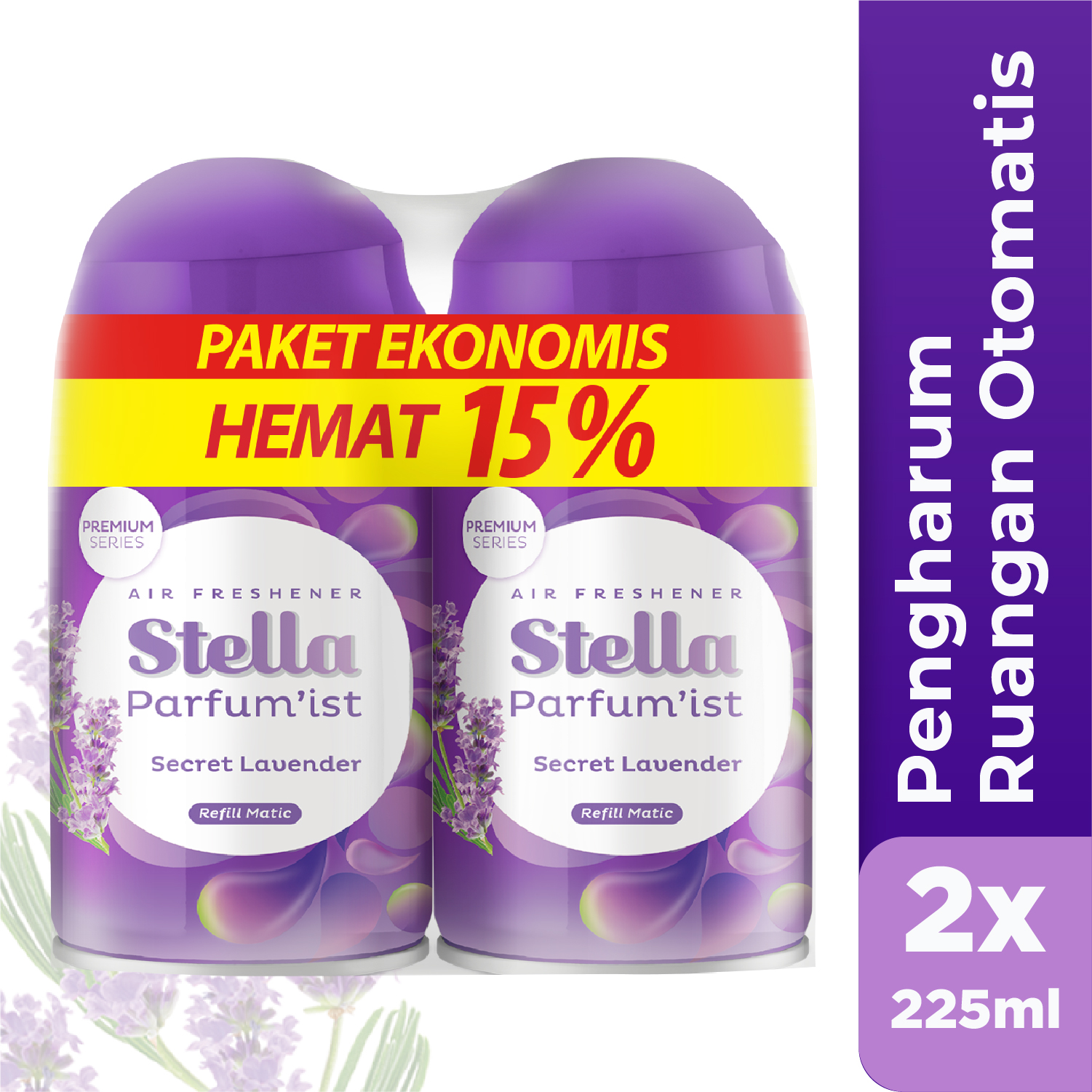 Promo Stella Matic Parfum'ist Secret Lavender Cairan Refill Pengharum ...