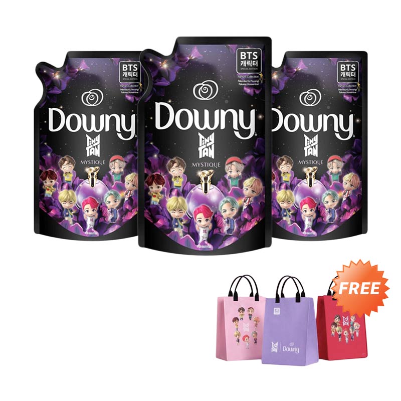 Jual Buy 3 Mystique TinyTAN | Downy Pewangi dan Pelembut Pakaian (650mL) Free Totebag BTS di ...
