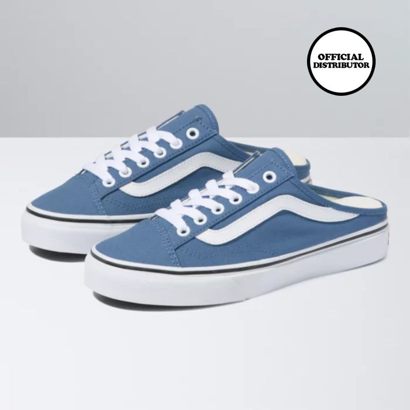 Jual Vans Style 36 Mule Sepatu - (Canvas) Moonlight Blue/True White di ...