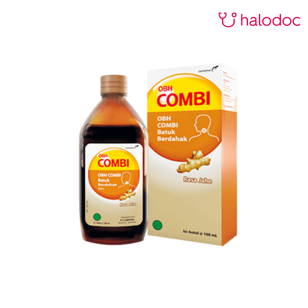 Jual Obh Combi Sirup Batuk Berdahak Rasa Jahe [100 Ml] Di Seller ...