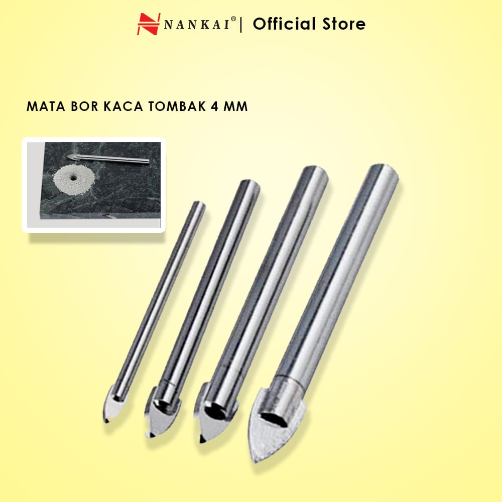Jual Mata Bor Kaca Tombak [4 mm] Nankai di Seller null - | Blibli