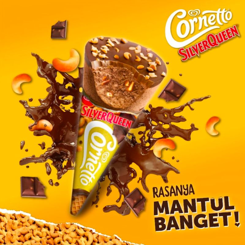 Promo Jakarta - WALL’S Cornetto Disc Silverqueen Es Krim [108 mL ...