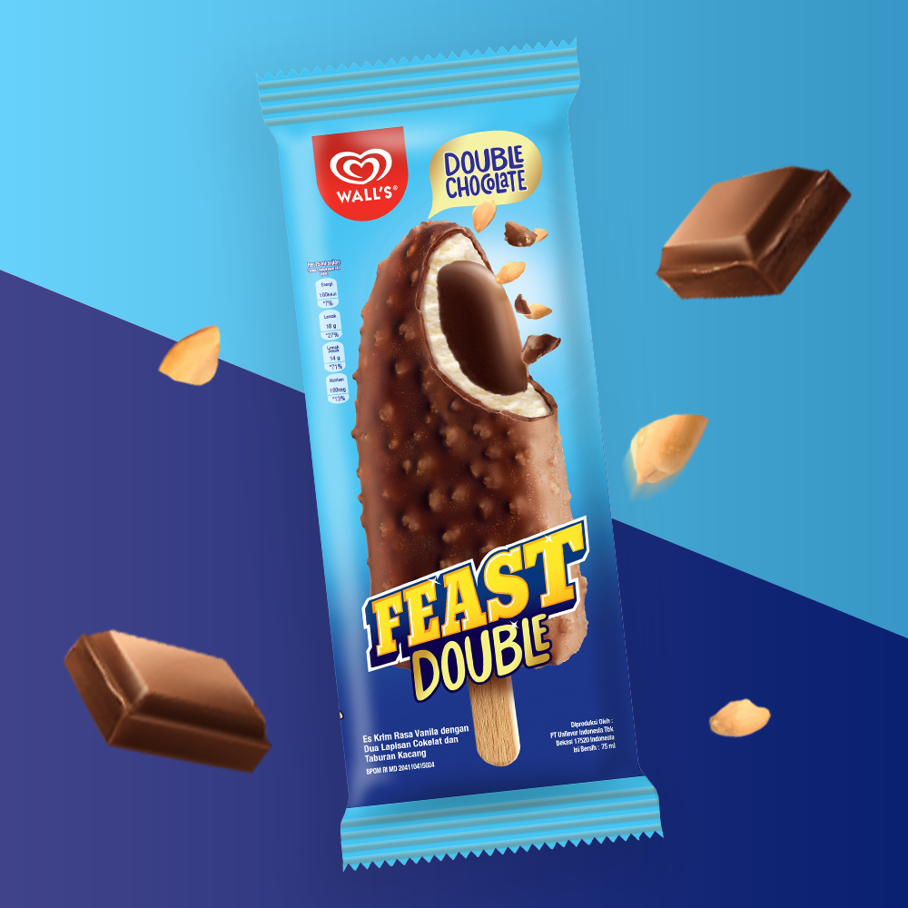 Promo Jakarta - Wall's Feast Double [75 Ml] Diskon 11% Di Seller Walls ...