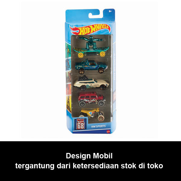 Jual HOT WHEELS 5 CARS GIFT PACK 1806 di Seller Hypermart Online Cinere Official Store - Gandul ...