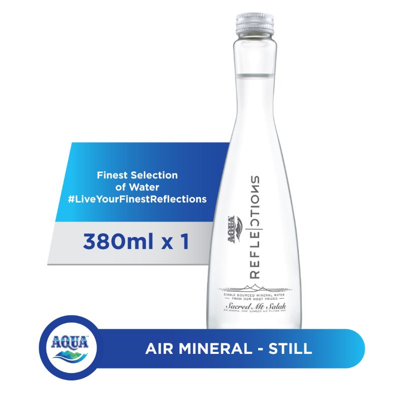 Jual Aqua Reflection Air Mineral Still [380 Ml] Di Seller Grosir Jaya ...