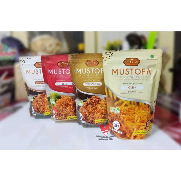 Jual Ibu Emi Mustofa Shoestring Potato Premium [ 125g ] di Seller ...