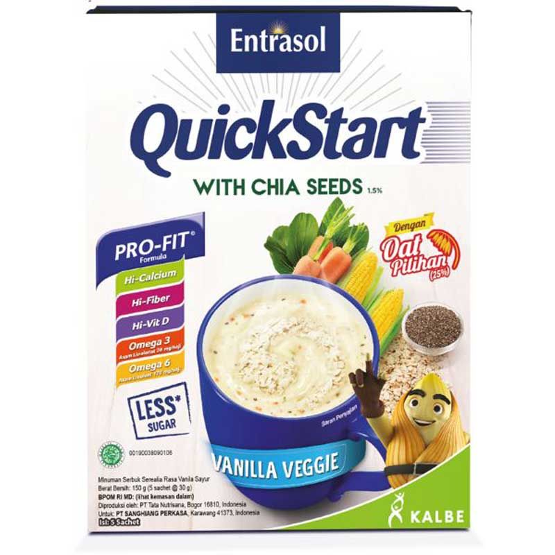 Jual Entrasol Quick Start Vanila Veggie 5pcs Di Seller Alfamidi ...