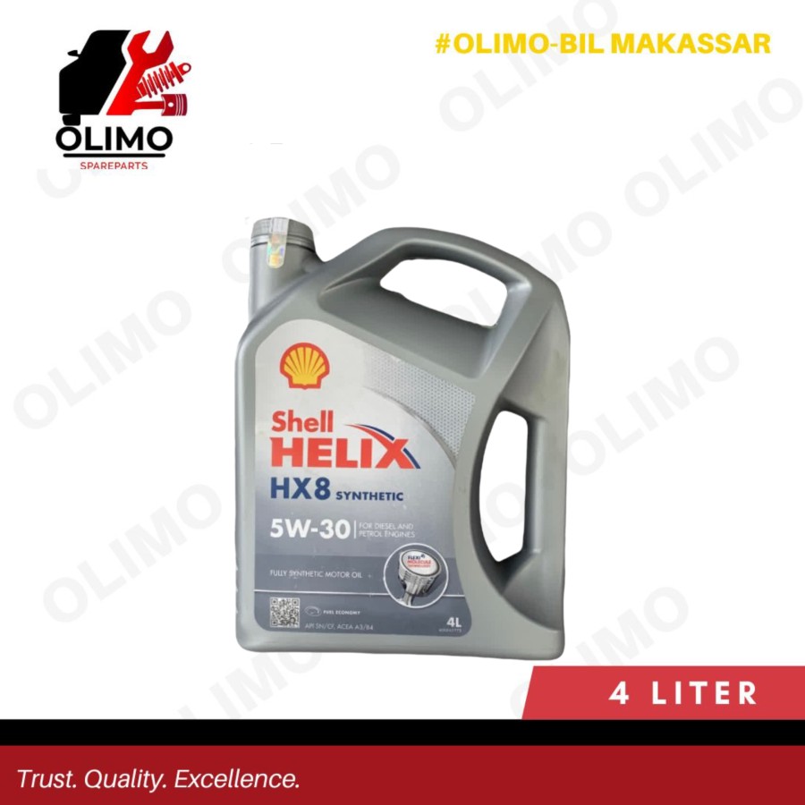 Jual Oli Mobil Shell Helix Hx8,5W/30-Galon di Seller Olimo Spare Part ...