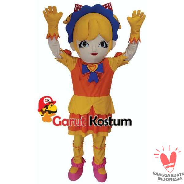 Promo Kostum maskot badut layla mobile legend kuning cantik dewasa ...